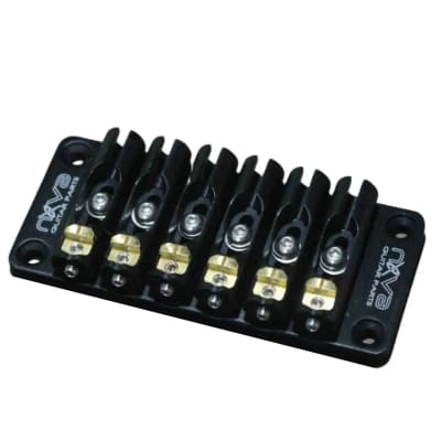 Kahler 7330 Series Hybrid Fixed Guitar Bridge (Flat Mount) | Reverb