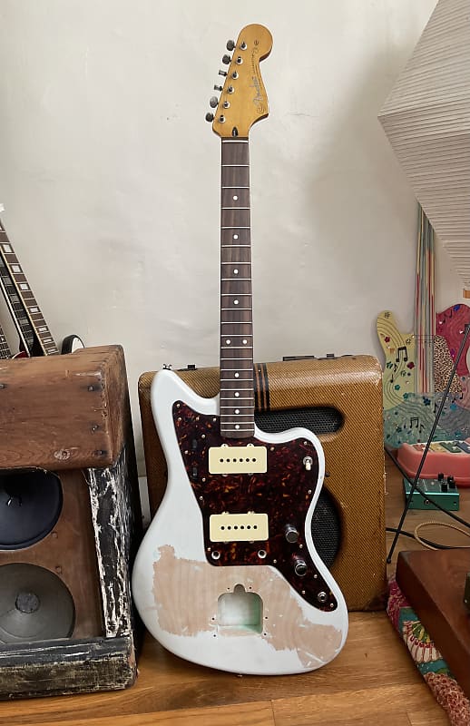 Fender Jazzmaster Partscaster Warmoth husk | Reverb