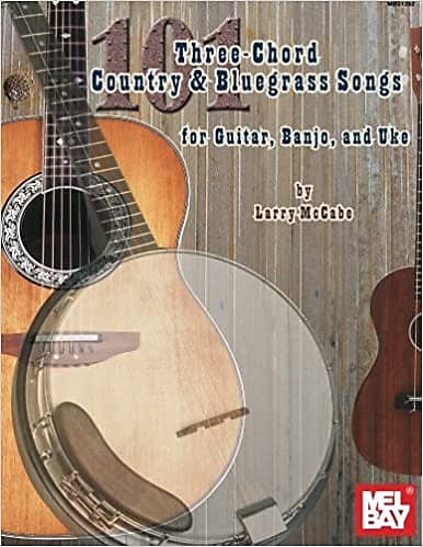 101 Three Chord Country & Bluegrass Songs (Easy Guitar Book) | Reverb