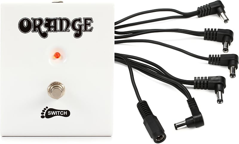 Orange FS-1 Single Button Footswitch Bundle with Truetone MC5 | Reverb