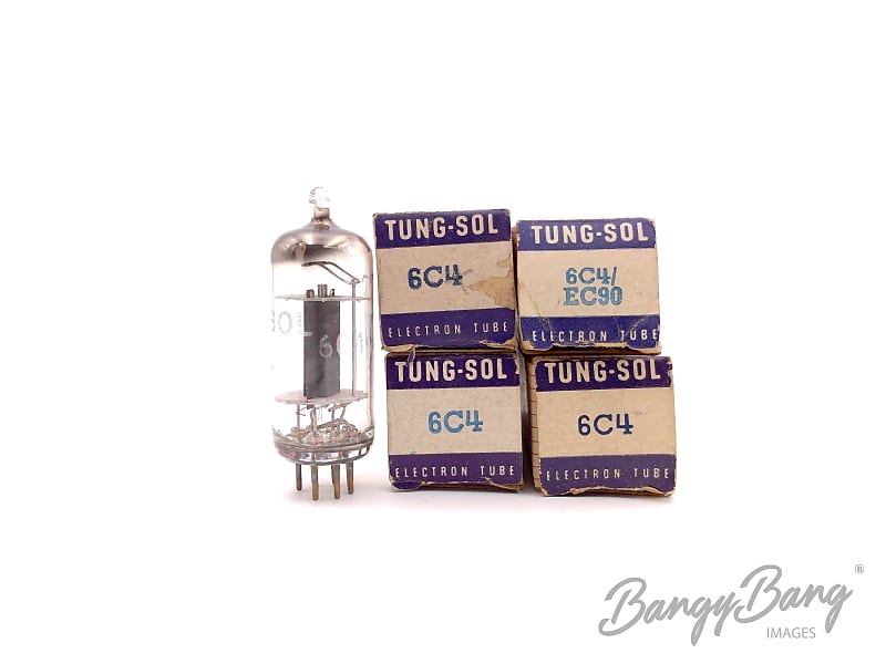 4 Vintage Tung-Sol 6C4/EC90/CV133/L77 Triode Amplifier | Reverb Canada