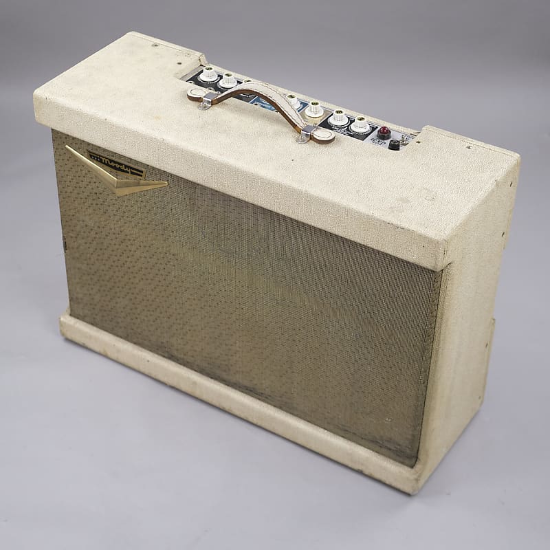 c1960s Moody GA-35 Vibralux (Australia, White Tolex) | Reverb