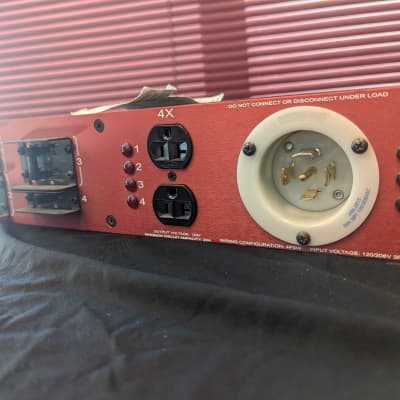 Whirlwind Rack Mount PLR2-J Power Distro 2020s - Red | Reverb