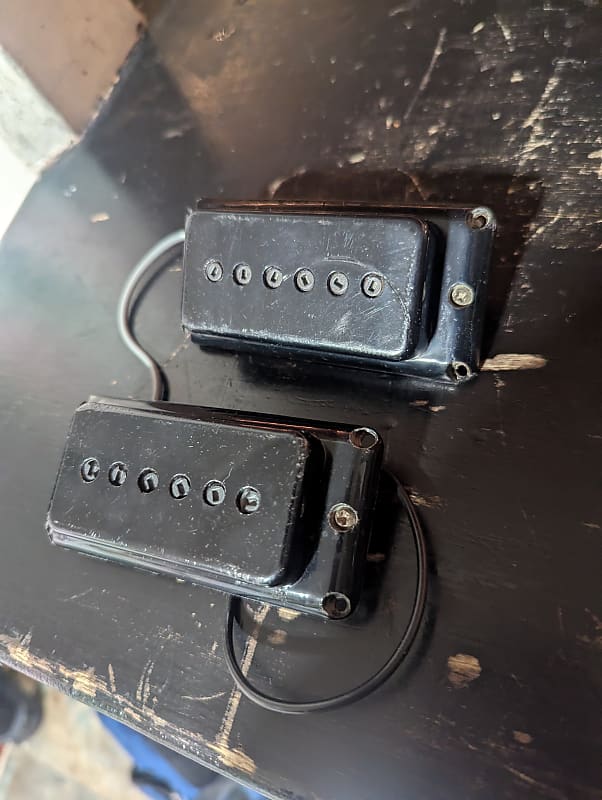 Morales Mosrite copy Pickups 1960s - Black | Reverb