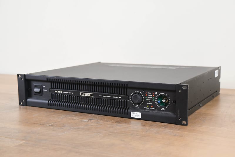 QSC PL325 Powerlight 3 Series Two-Channel Power Amplifier | Reverb