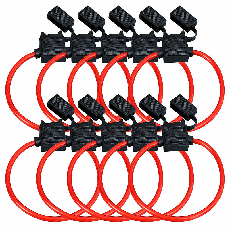 25 XP Audio XATC8G ATC Fuse Holder8 Gauge ATC In-Line Blade | Reverb