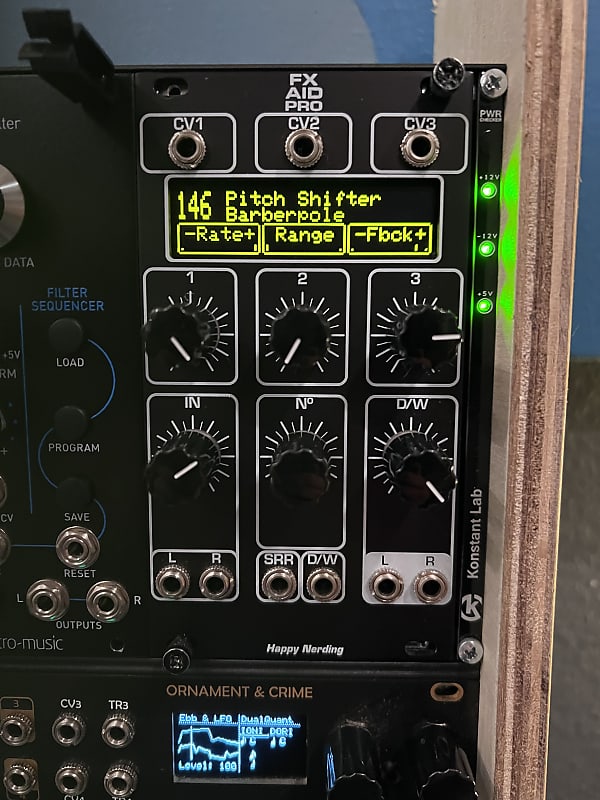 Happy Nerding FX Aid Pro Eurorack Effects Module (Black) | Reverb