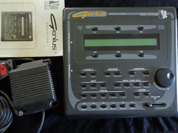 Genius midi data filer voice system | Reverb