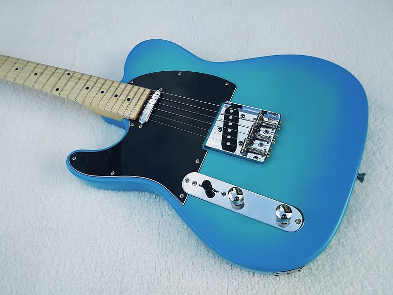 Lefty Riffs Custom Telecaster Blue Burst Left | Reverb Australia