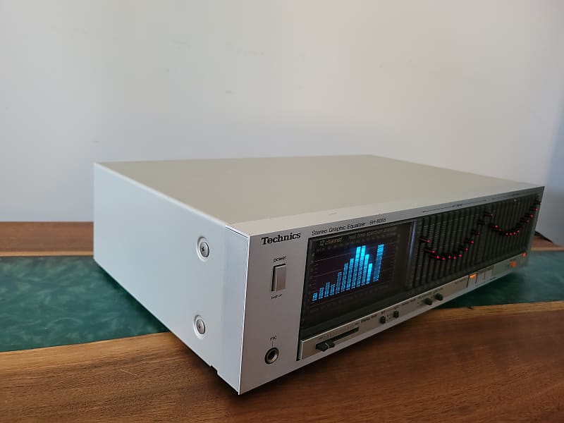 Technics SH 8055 Stereo Graphic Equalizer 12 Band/CH Vintage | Reverb
