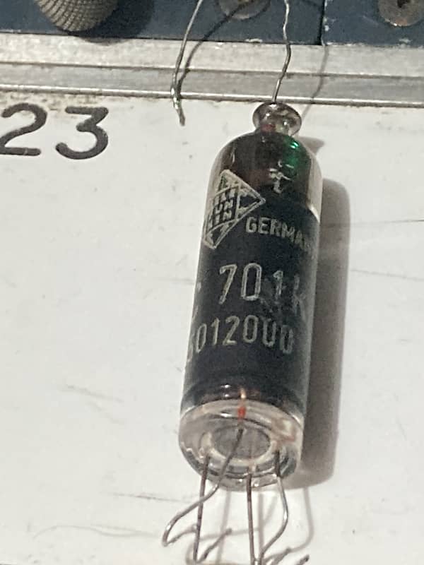 Telefunken AC701 VACUM TUBE 1948 - BLACK | Reverb