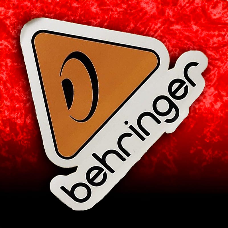 BEHRINGER STICKER INSANELY RARE LIMITED EDITION CASE CANDY | Reverb