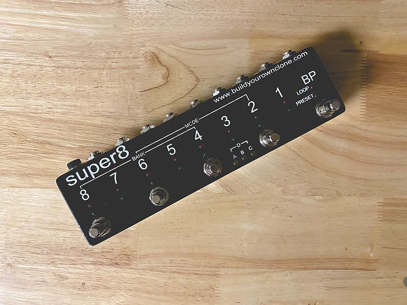 Build Your Own Clone (B.Y.O.C.) Super8 Programmable Looper | Reverb