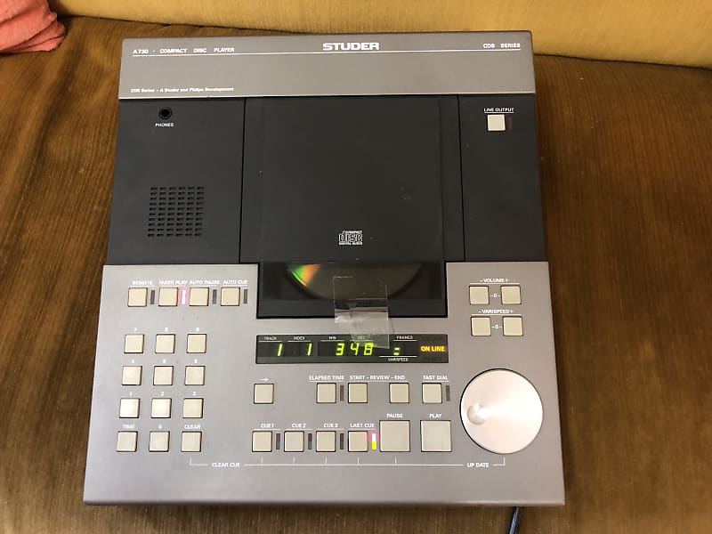 Studer A730 CD Player with New Laserdrive / Fully | Reverb Australia