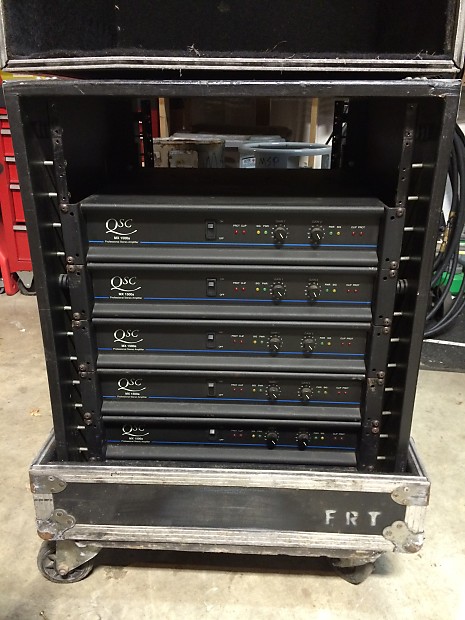 QSC MX1500a power amp Rack (Rack Included) | Reverb