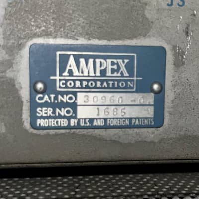 Ampex 351 Tube Preamp Modded 1950s - 1960s - Silver | Reverb