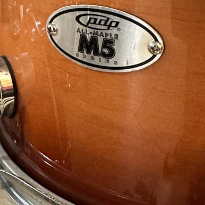 PDP All Maple M5 Series (4 pcs Shell Pack) Tobacco Sunburst | Reverb