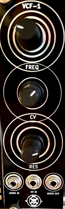 Skull & Circuits Vactrol 1-VCF 2022 Black | Reverb