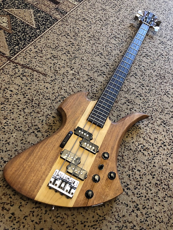 80’s Fernandes MB-95 neck-thru electric bass with case | Reverb