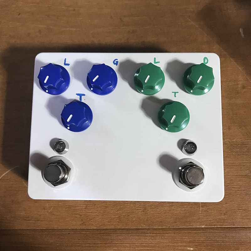 PedalPCB Pro-10 Overdrive 2022 - White / Blue / Green | Reverb