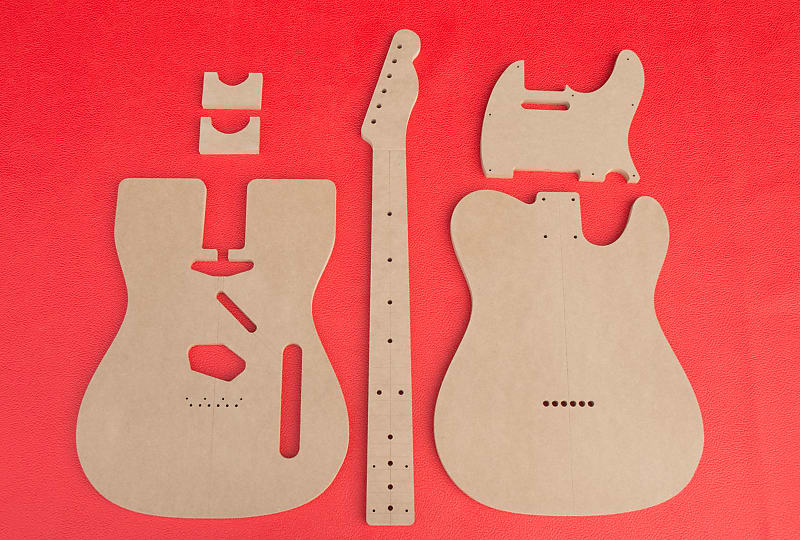 Fender Telecaster Guitar Router Template Set for Bound Top | Reverb