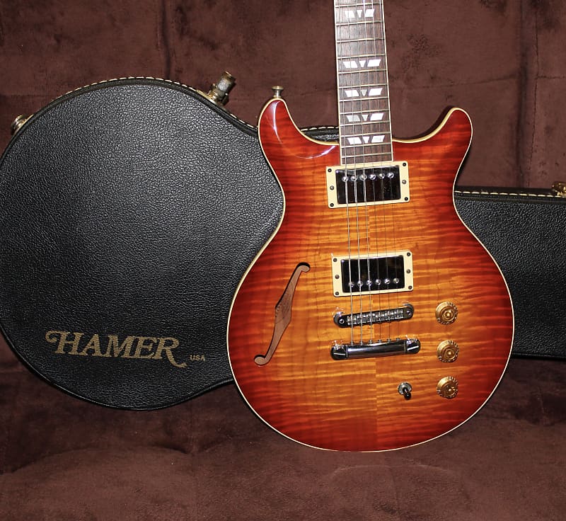 2004 Hamer Artist Custom - Dark Cherryburst | Reverb