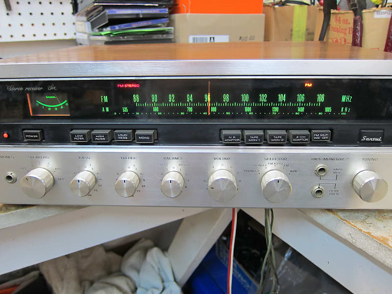 Sansui Model Six Fm/Am Receiver, Superb 6/7/8 Series Top | Reverb