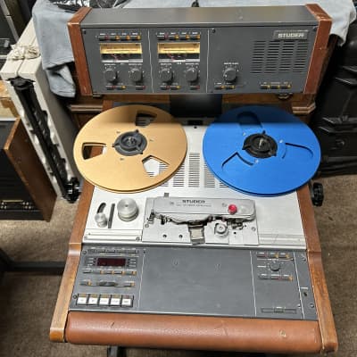 Studer A807 Record/Play 3 speed 1/2 track Reel to reel tape | Reverb