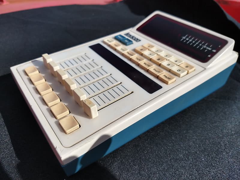 Lexicon LARC Remote 80s Cream and Blue | Reverb