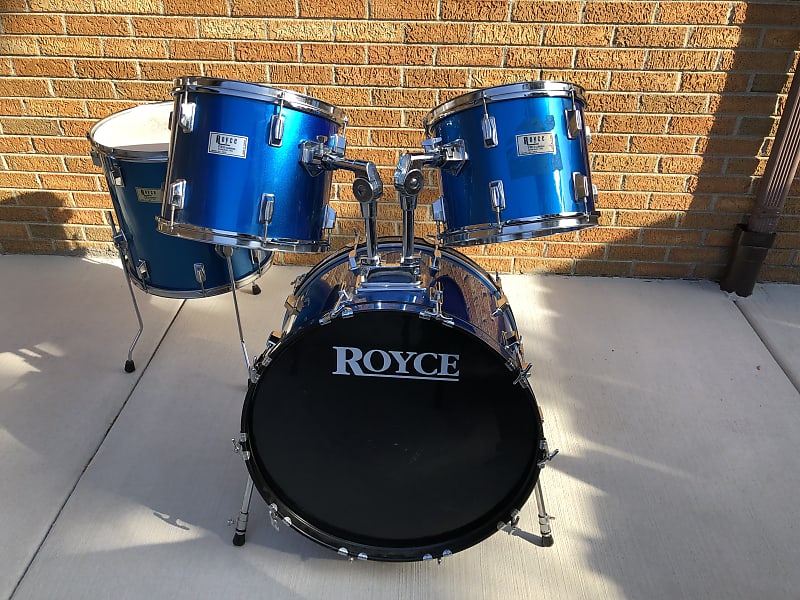 Royce PRO Cussion D605 shell pack 90’s Blue | Reverb