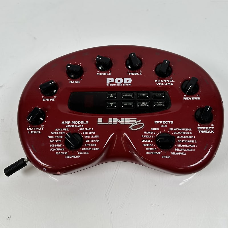 Line 6 POD 2.0 Multi-Effect and Amp Modeler | Reverb