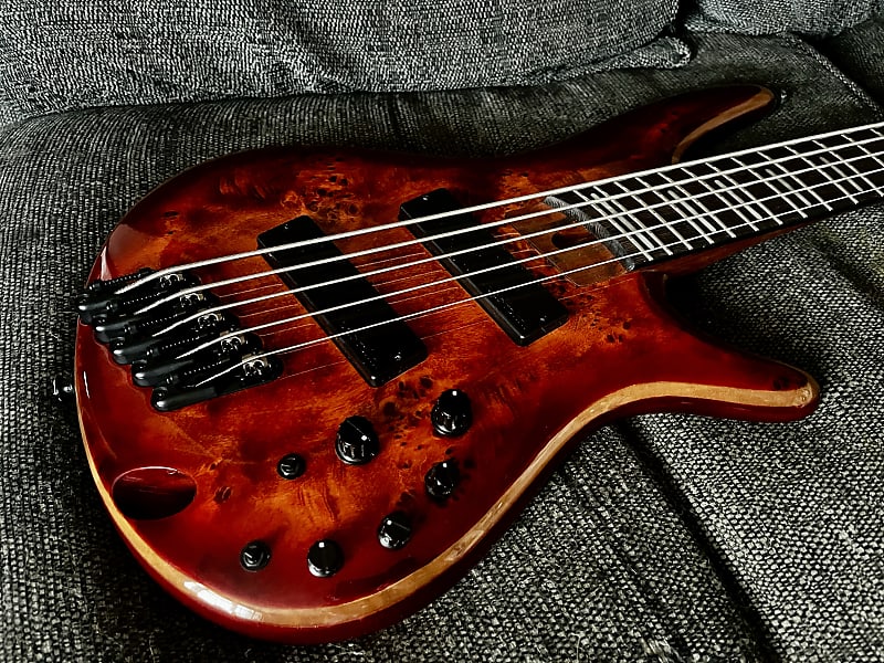 Ibanez SRMS805-BTP Bass Workshop Multiscale Fan Fret 2019 - | Reverb