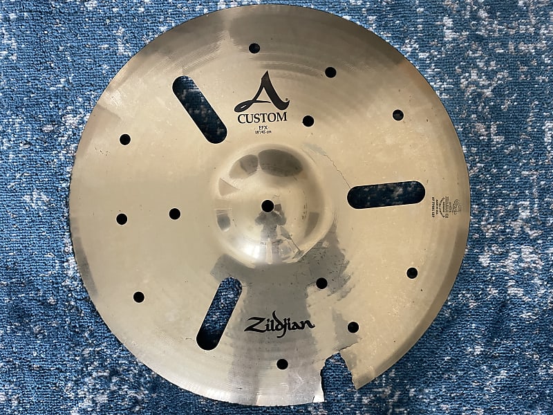 (Cracked) 18” Zildjian A Custom EFX crash | Reverb