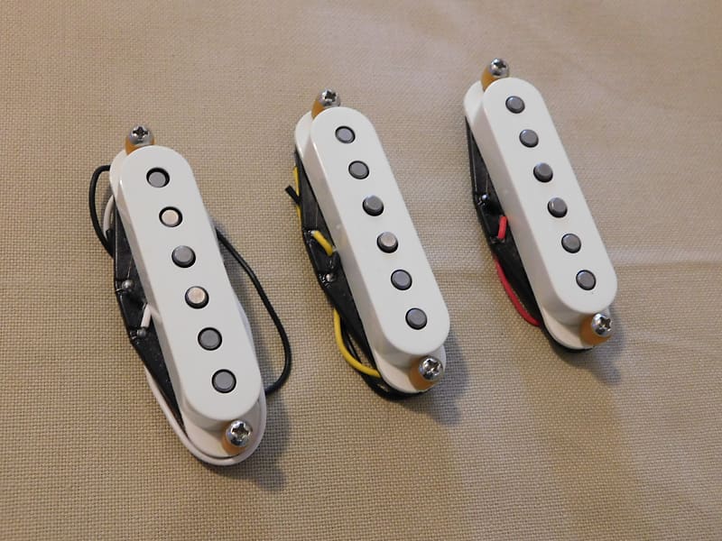 Fender Stratocaster Player Series Pickup Set AlniCo V Strat | Reverb
