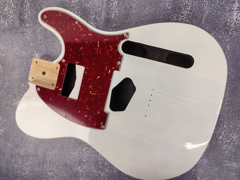 T Style Tortoise Shell Humbucker Rout Pickguard , Scratch | Reverb