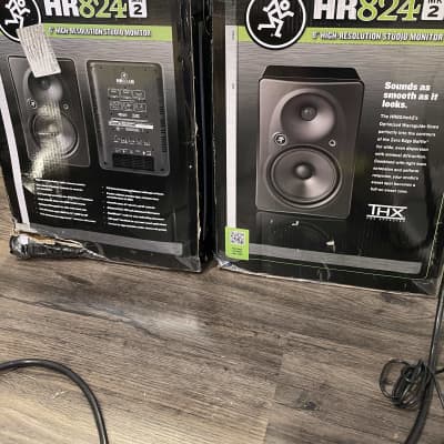 Mackie HR824 MK2 8.75" Active Studio Monitors (Pair) 2007 - | Reverb