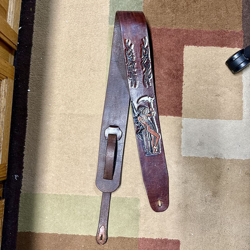 Homemade Leather Strap 80s | Reverb