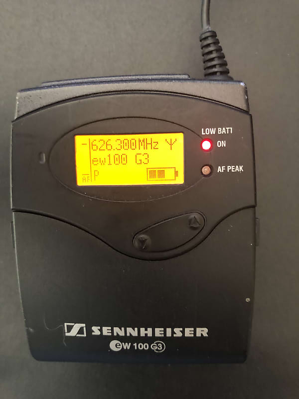 Sennheiser EW 100-ENG G3 - B Band 626-668MHz 2010s - Black | Reverb