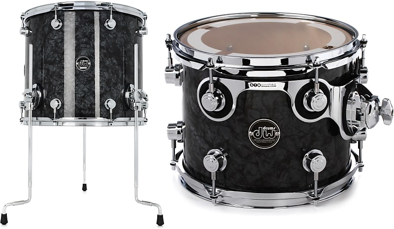 DW Performance Series Floor Tom - 14 x 16 inch - Black | Reverb