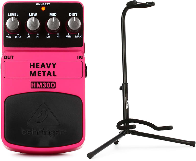 Behringer HM300 Heavy Metal Distortion Pedal Bundle with | Reverb