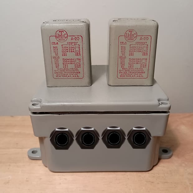 UTC stereo transformer box for Anthony G. | Reverb