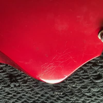 Hamer Scarab II Kahler 1984 - Red | Reverb