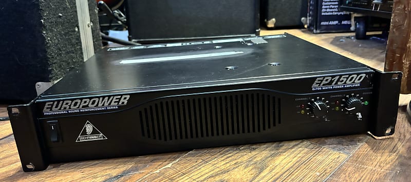 Behringer Europower EP1500 Power Amp | Reverb