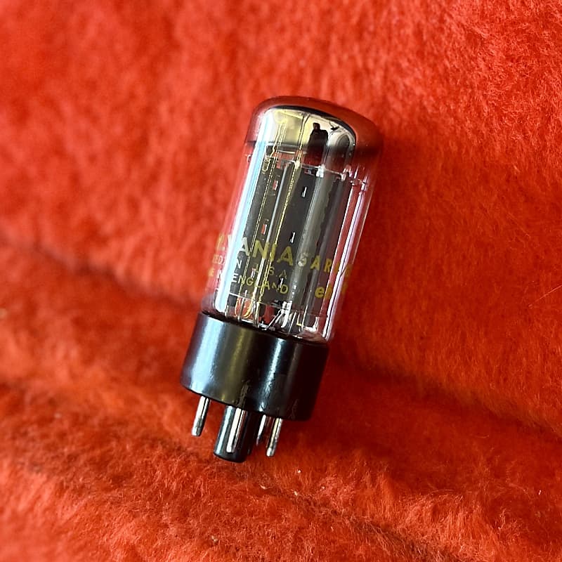 Mullard GZ-34 c 1960 - Sylvania branded original vintage UK | Reverb