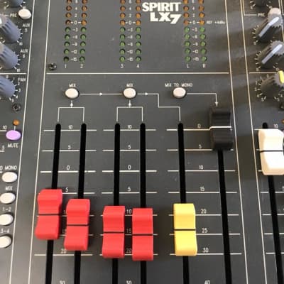 Soundcraft Spirit LX7 24 channel analog mixer | Reverb