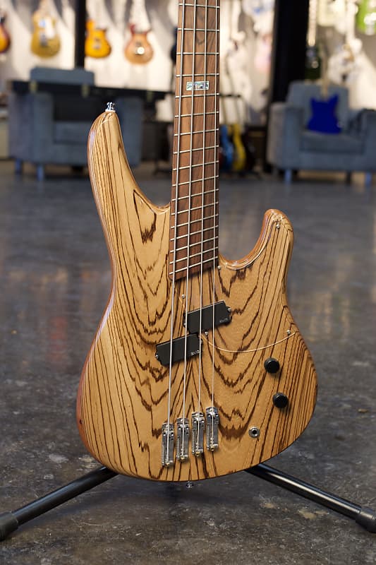 Alber Custom Made 4-string Fan Fret Bass | Reverb