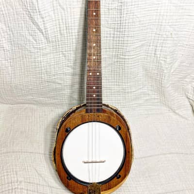 Turtle shell tenor banjo | Reverb
