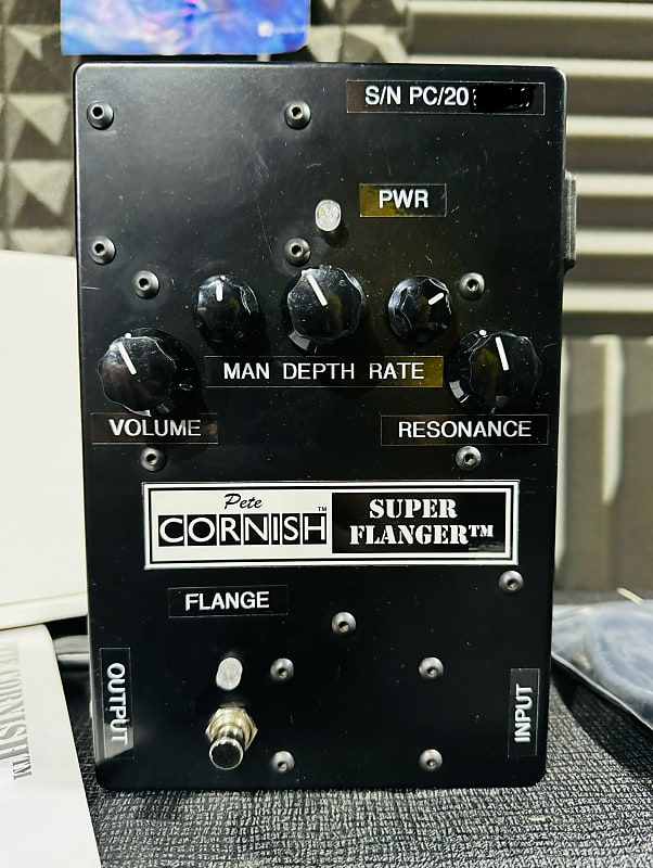 Pete Cornish Super Flanger S.F.L. 2020 - Black | Reverb