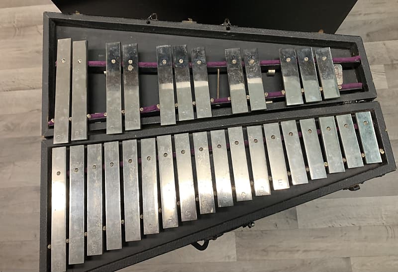 Leedy Vintage Bell Set Model 5667 1940's | Reverb