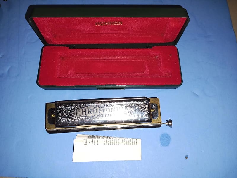 Hohner Chromonica 270/48 Harmonica in key of E - Chrome | Reverb